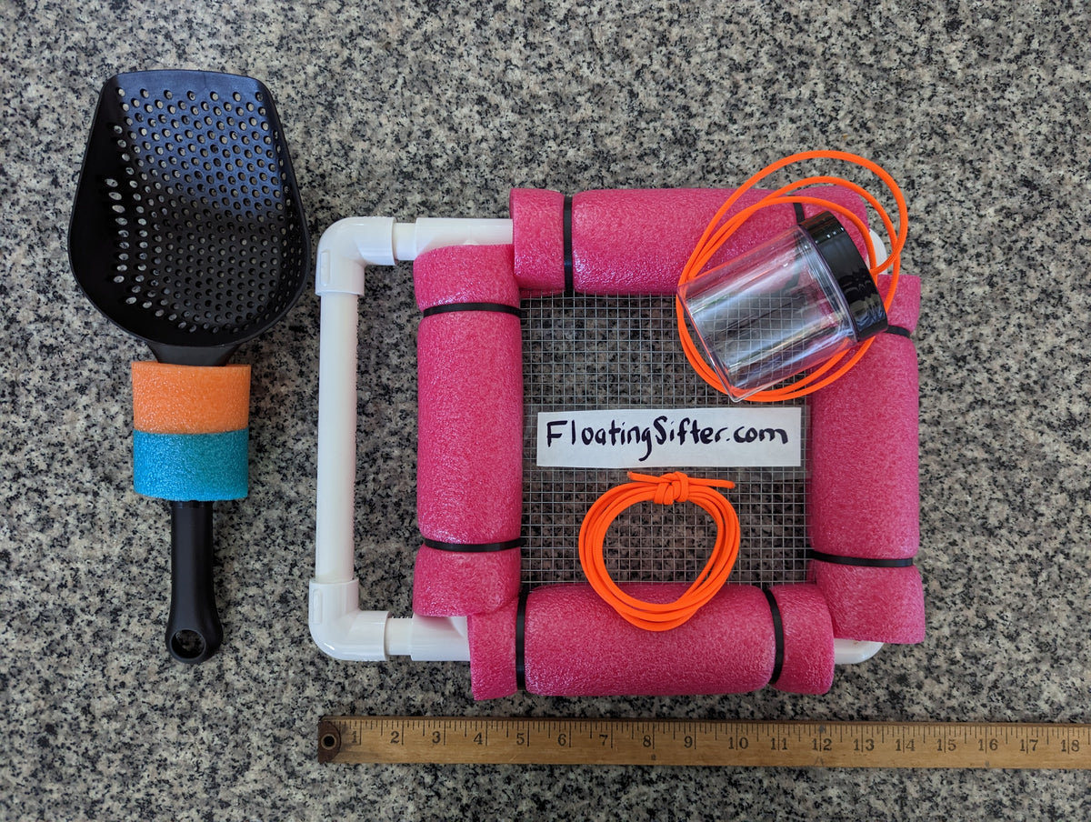 Small One Handled Floating Sifter – FloatingSifter.com